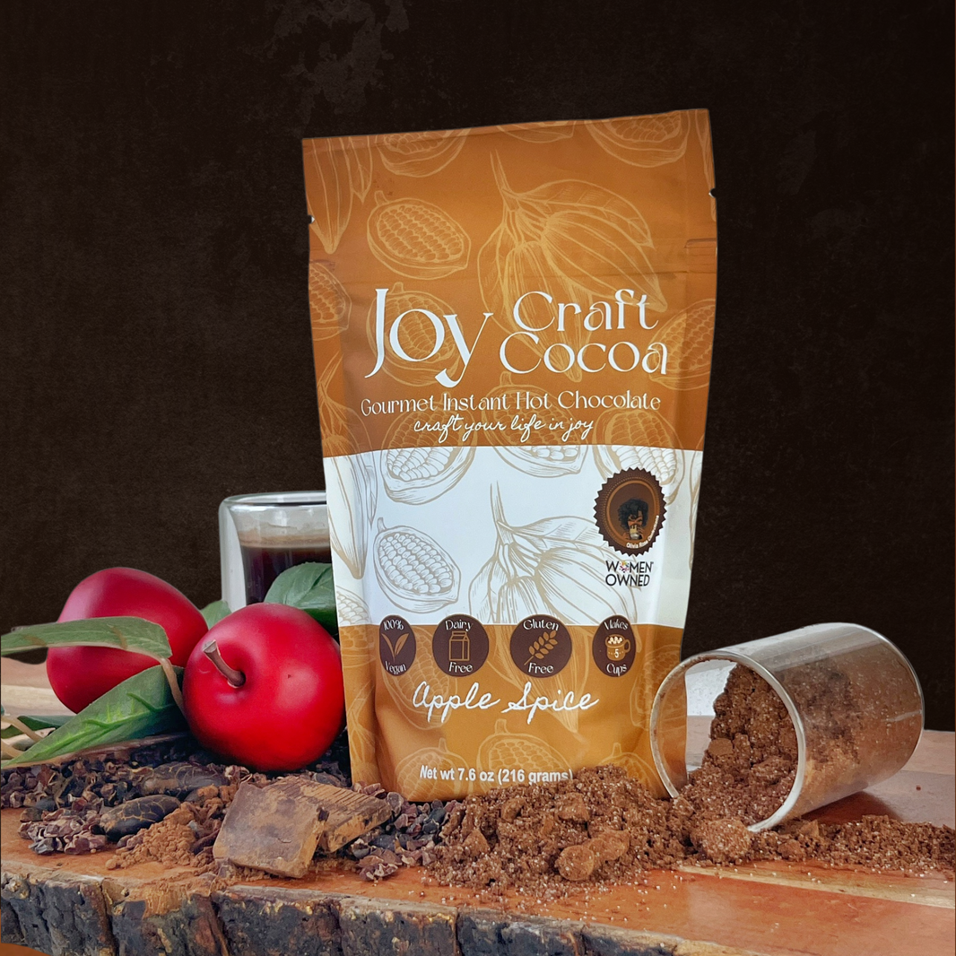 Joy Craft Cocoa Single Serving Gourmet Instant Dairy Free Hot Chocolate
